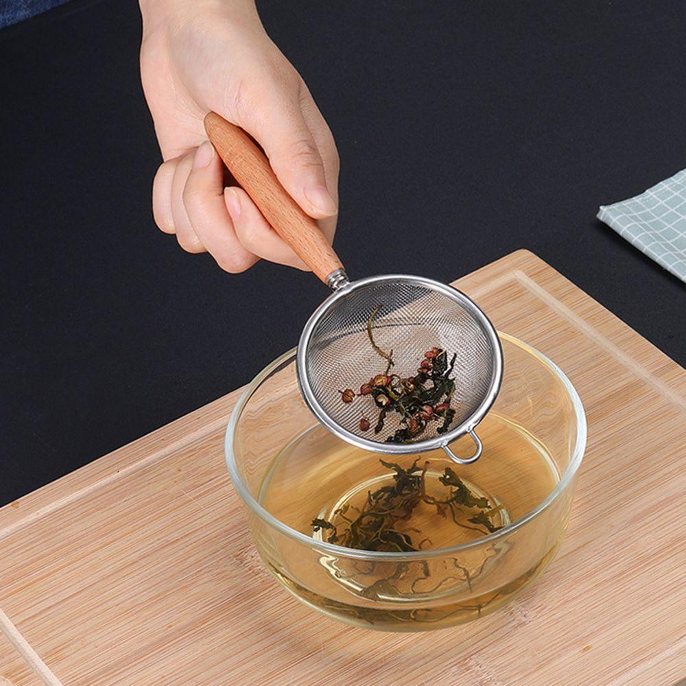 Buy Stainless Steel Cooking Tools Strainer Spoon Mesh Percolator ...