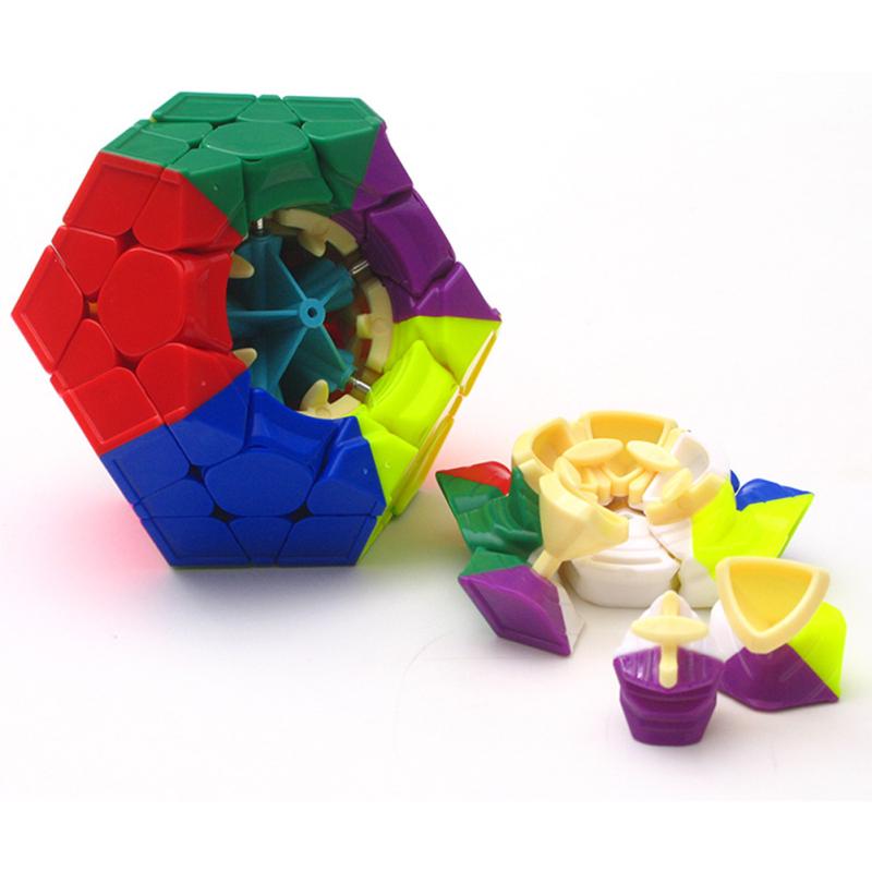 Buy Megaminx Magic Cube Third Order Megaminx Dodecahedron Cubes Brain ...