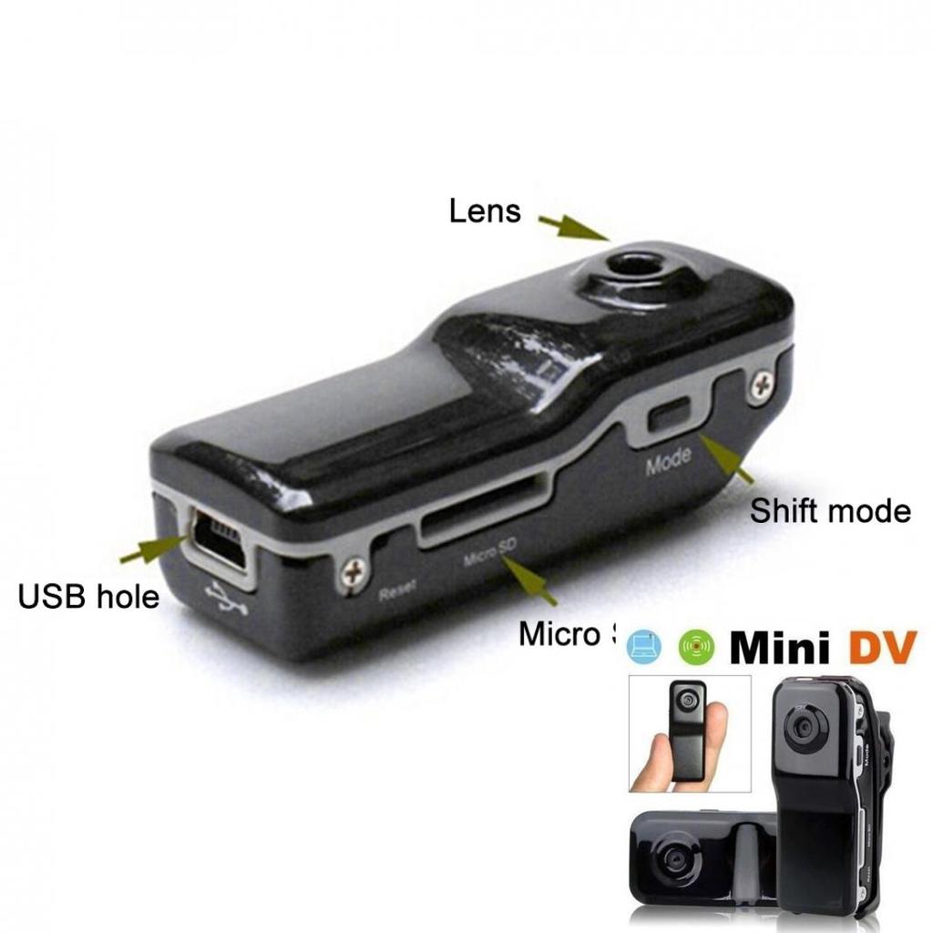Buy Mini Camera MD80 HD Motion Detection DV DVR Thumb Recorder Spy ...