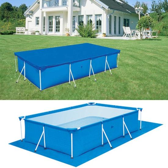 Cheap Rectangular Polyester Fabrics Outdoor Home Swimming Pool ...