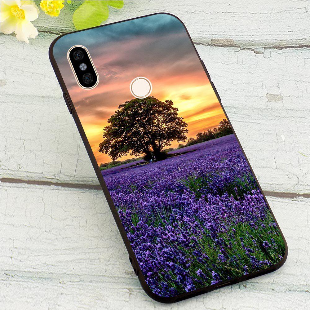Buy Lavender Flower Phone Case for Xiaomi Mi A2 Lite A1 5X 6X 6 8 9 8se ...