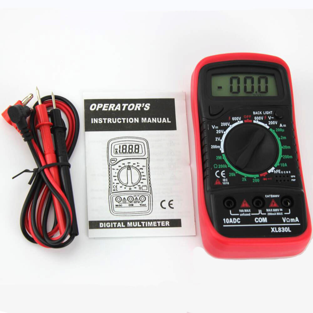 Cheap Sagit XL-830L Handheld LCD Digital Multimeter 3 1/2 Voltmeter ...