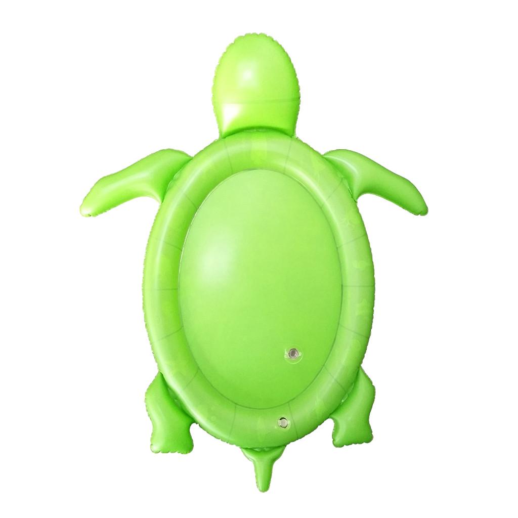Buy Superstore Inflatable Tummy Time Water Mat Sea Turtle Shape Infants ...