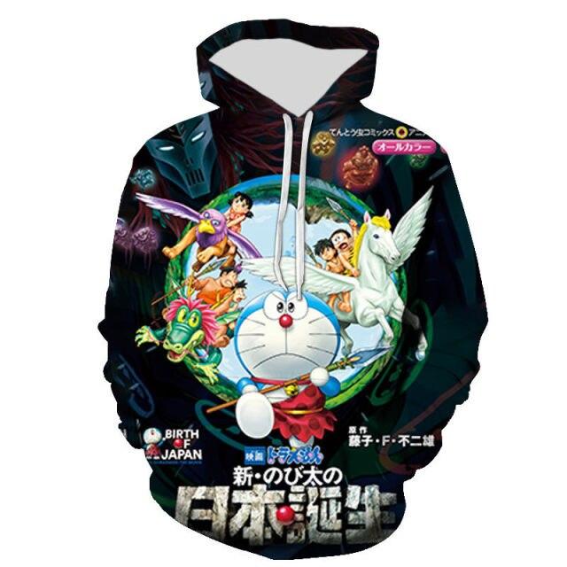 Kjøp New Doraemon Fashion Hoodies Cool Men Women Children Sweatshirts ...