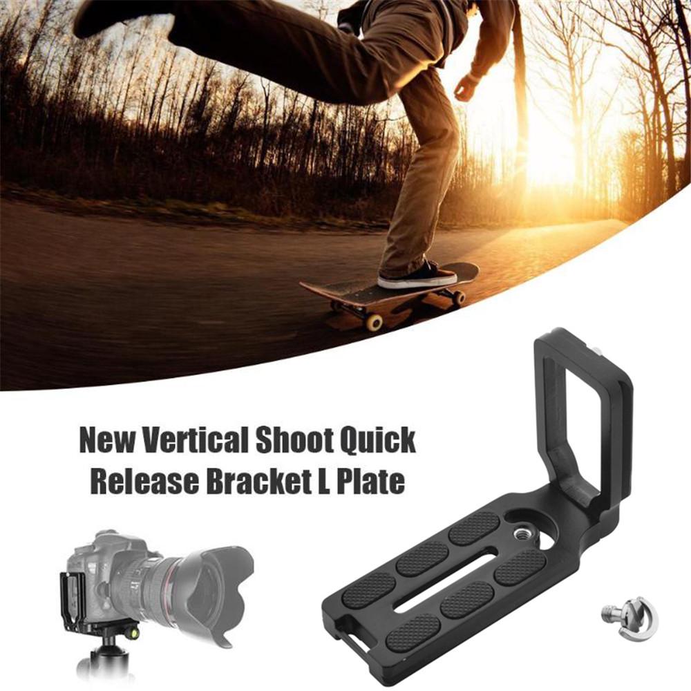 Buy L-Shape Quick Release Plate Stand Holder L-Type Camera Bracket DSLR ...