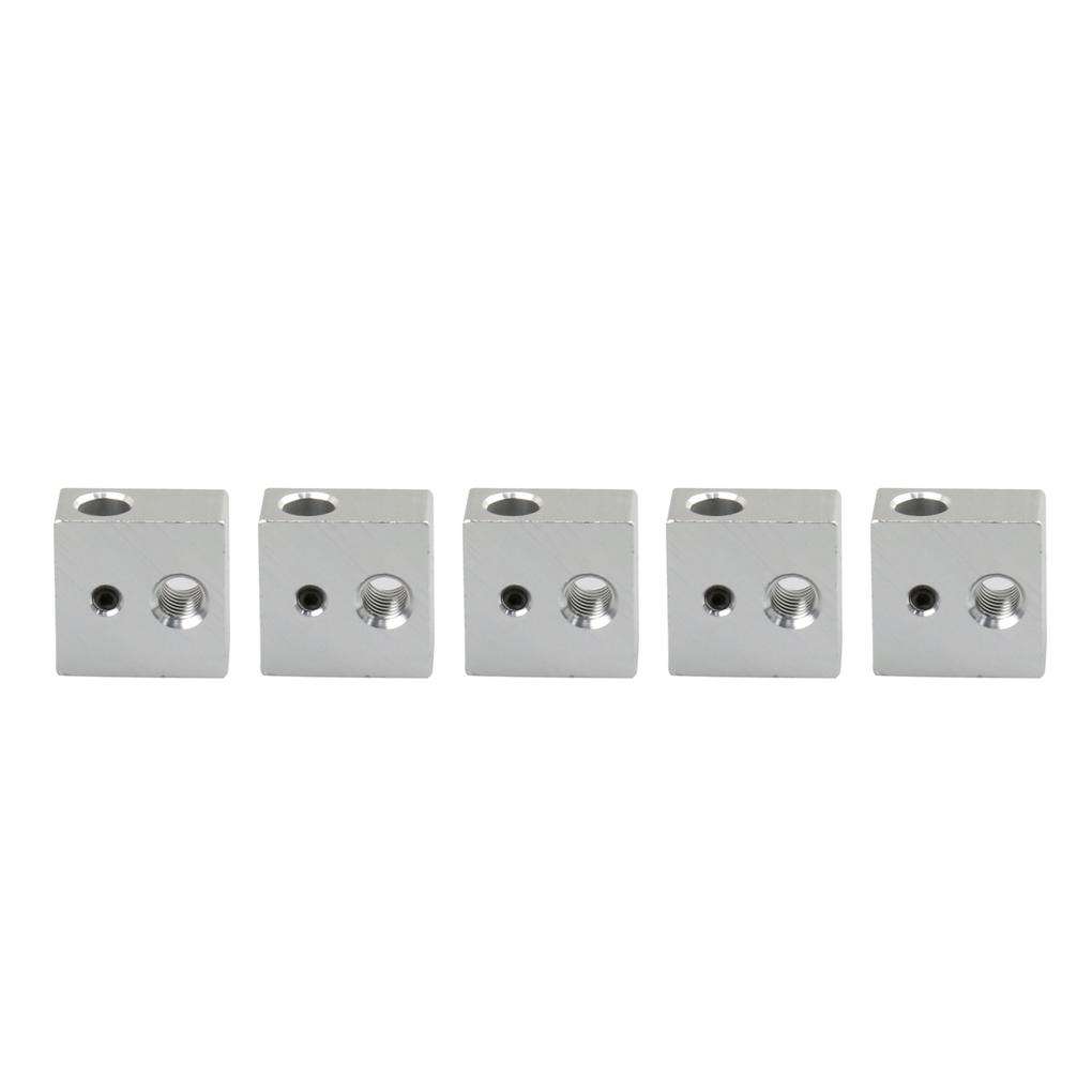 Buy 5Pcs Aluminum Heater Block Heating Printing Head Assembly at ...