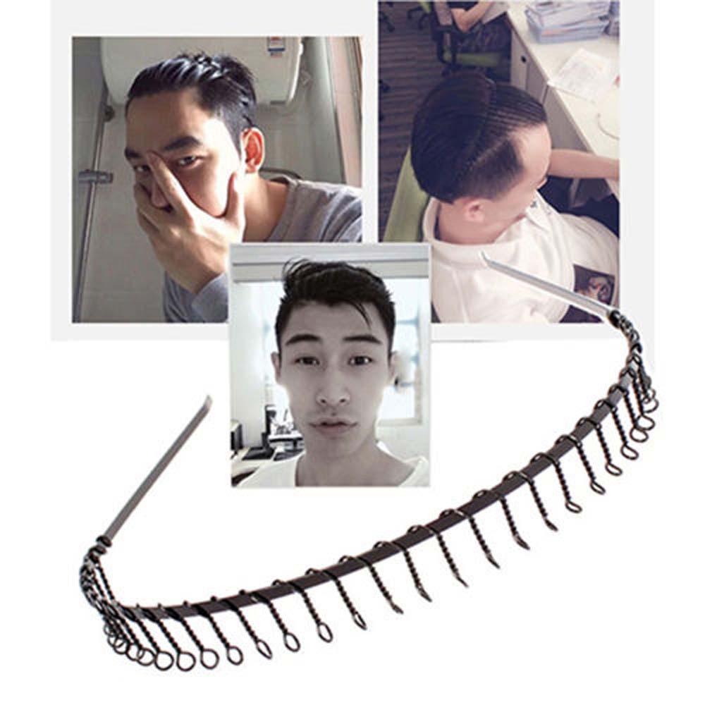 Buy Wire Men's Black Fashion Sports Football Soccer Band Headband at ...