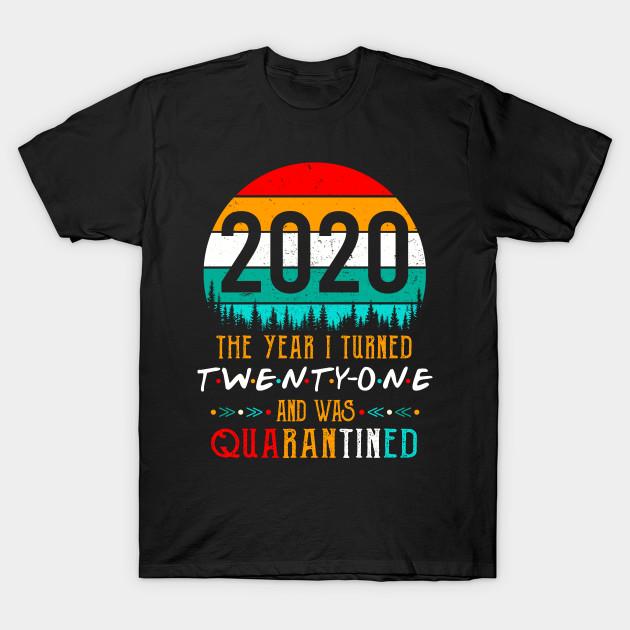 Buy Men Black Print T-shirt Super Large TShirt 2020 the year i turned ...