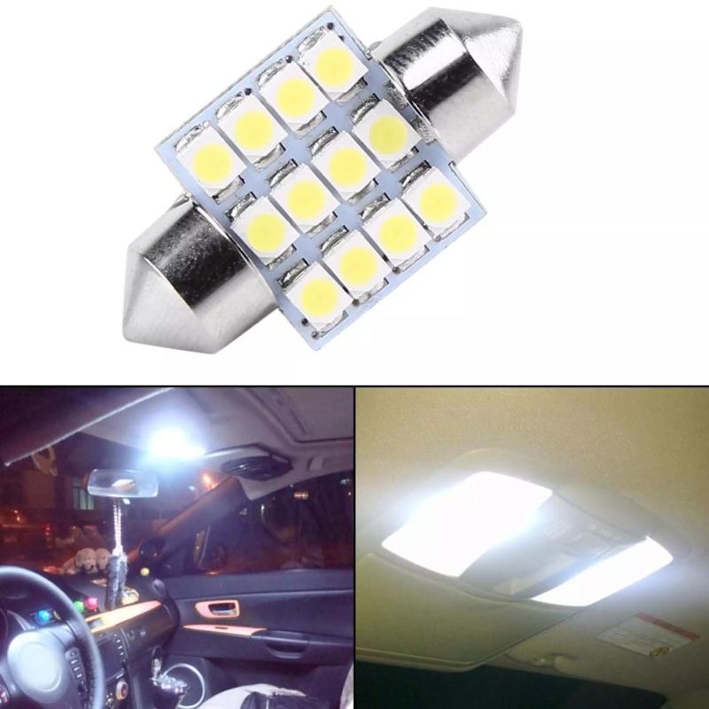 Buy Dc12v Car Top Bulb 31mm 12smd 1210 3528 Car Interior Light Led Lamp ...
