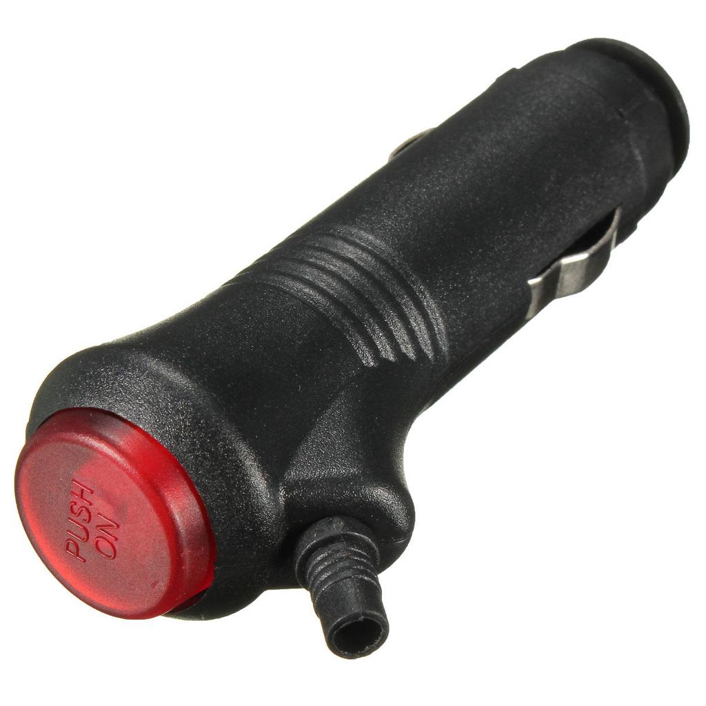 Buy Newest Auto 12-24V Red LED Car Van Cigarette Lighter Socket ...