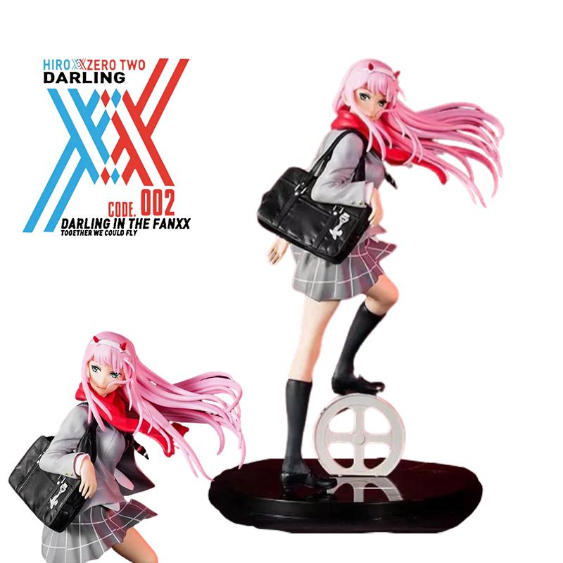 Buy 02 Zero Two Figure Model Darling In The Franxx Collectible Toys ...