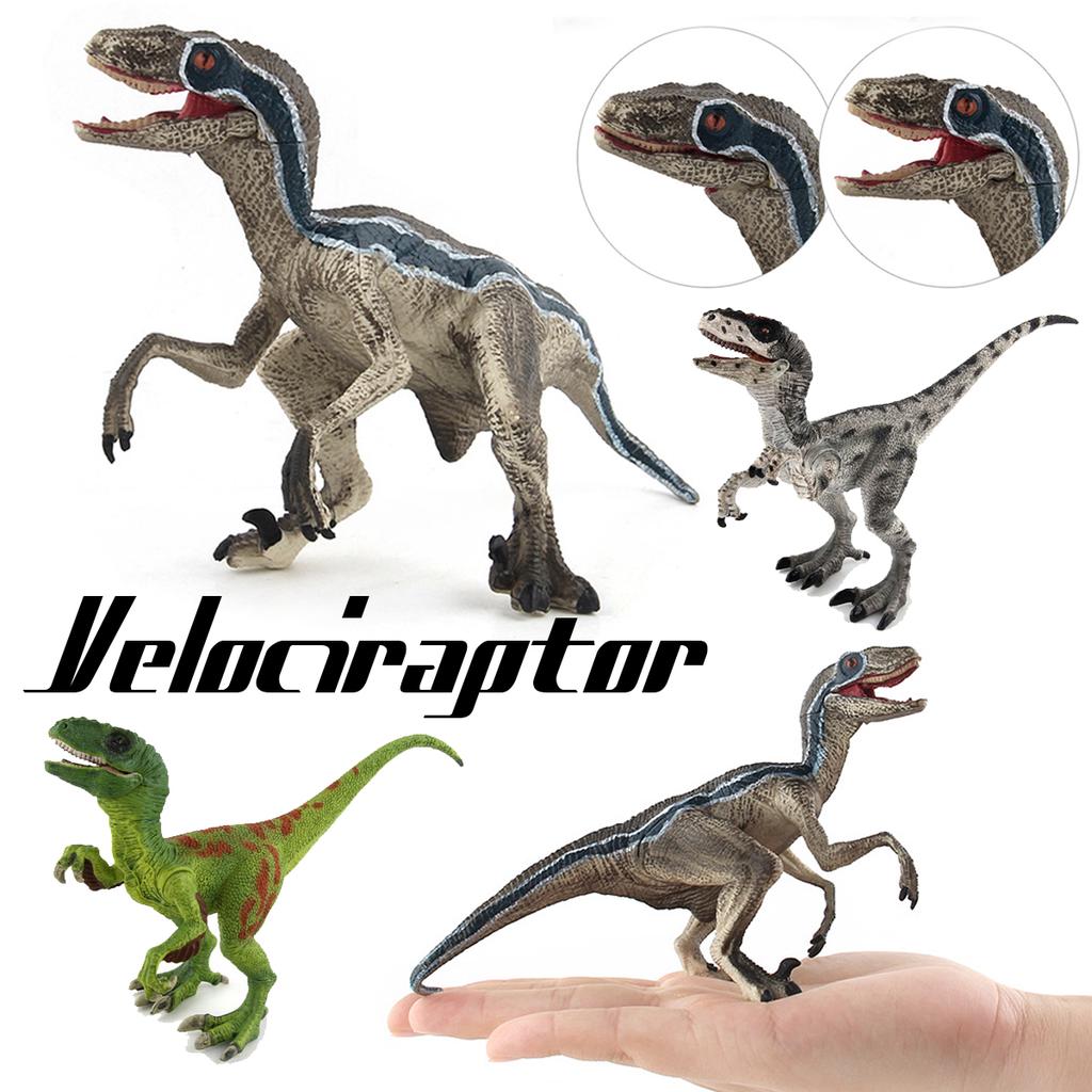 Buy 2018 Velociraptor Dinosaur Toys Educational Model Figure 133/Grey ...