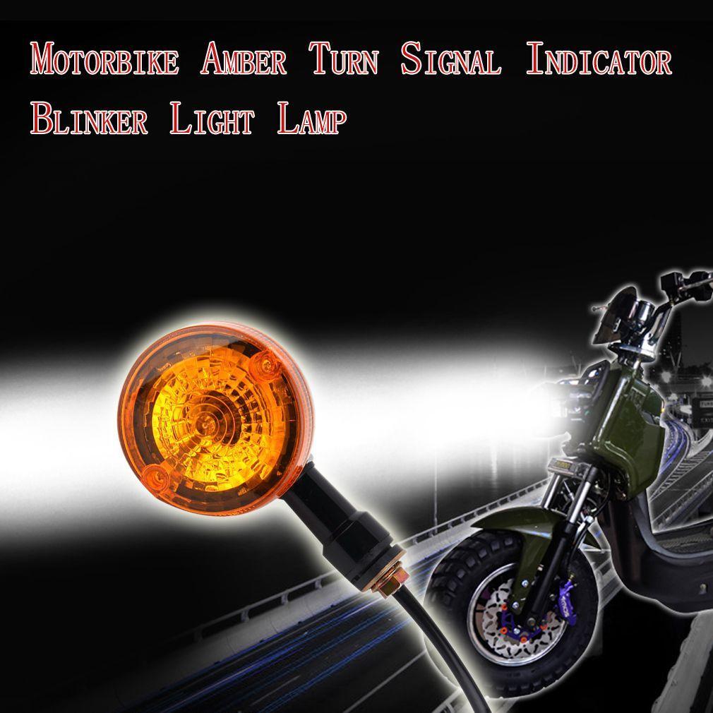Buy Motorcycle Motorbike Amber Turn Signal Indicator Blinker Light Lamp ...