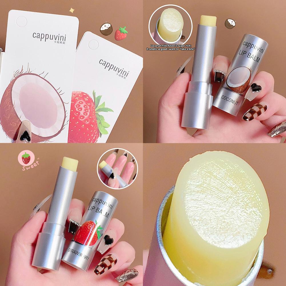 Buy CAPPUVINI Lip Balm Hydrating Moisturizing Fade Lip Wrinkles Lip ...