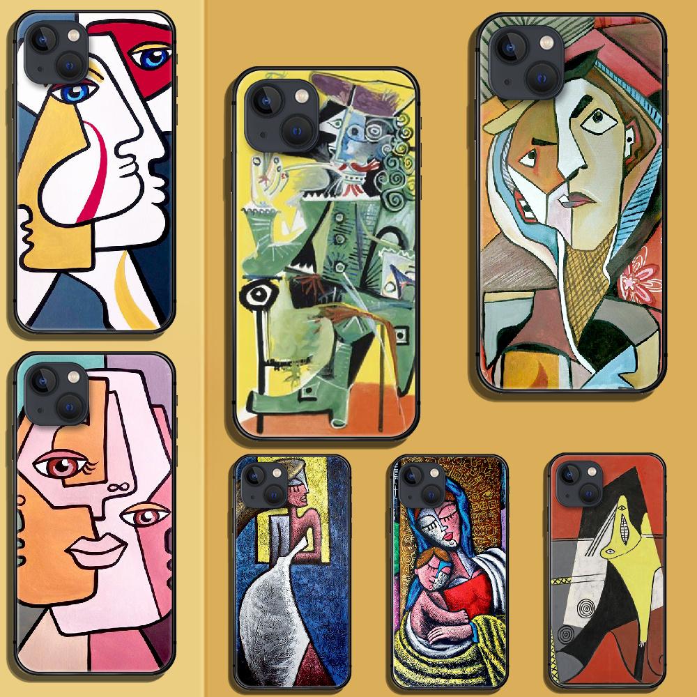 Buy Picassos Cubism Abstract Phone Case Cover Cell For Iphone Samsung ...