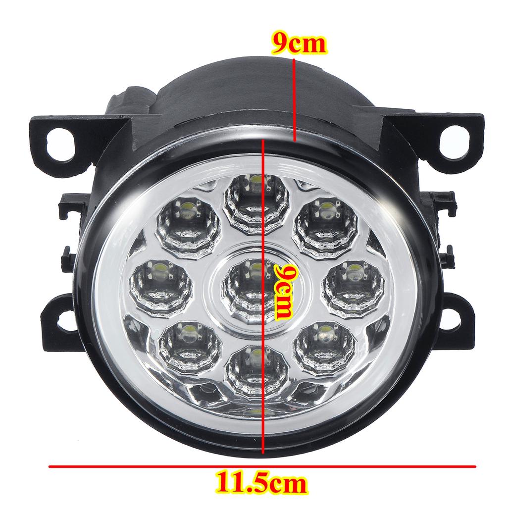 Land Rover Discovery 4/Range Sport L322 için Çift Ön LED Sis Farları ...