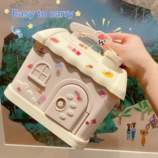 Buy Delicate Bank Toy Practical Portable Lovely House Money Box ...