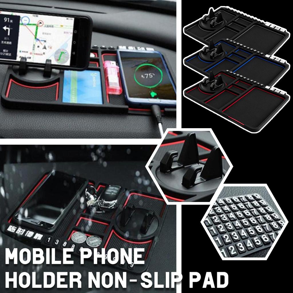 Buy Multi-function Non-Slip Phone Pad Creative Car Parking Anti-Slip ...