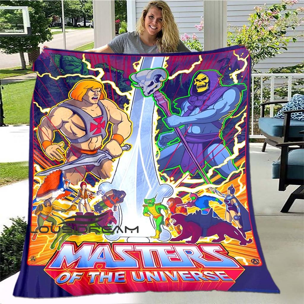 Buy He-Man and The Masters of The Universe American Cartoon Flannel ...