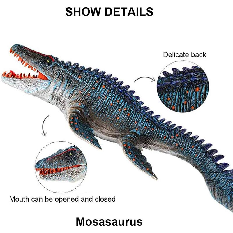 Buy MKTOYS Mosasaurus Dinosaur with Movable Jaw Figurine Jurassic World ...