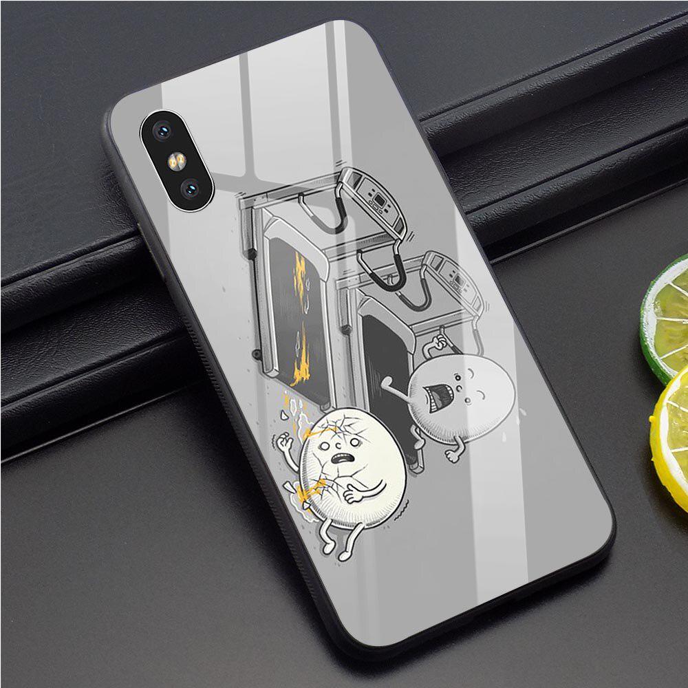 Buy Cartoon Egg Funny Phone Case For Samsung Note 8 iPhone Huawei ...