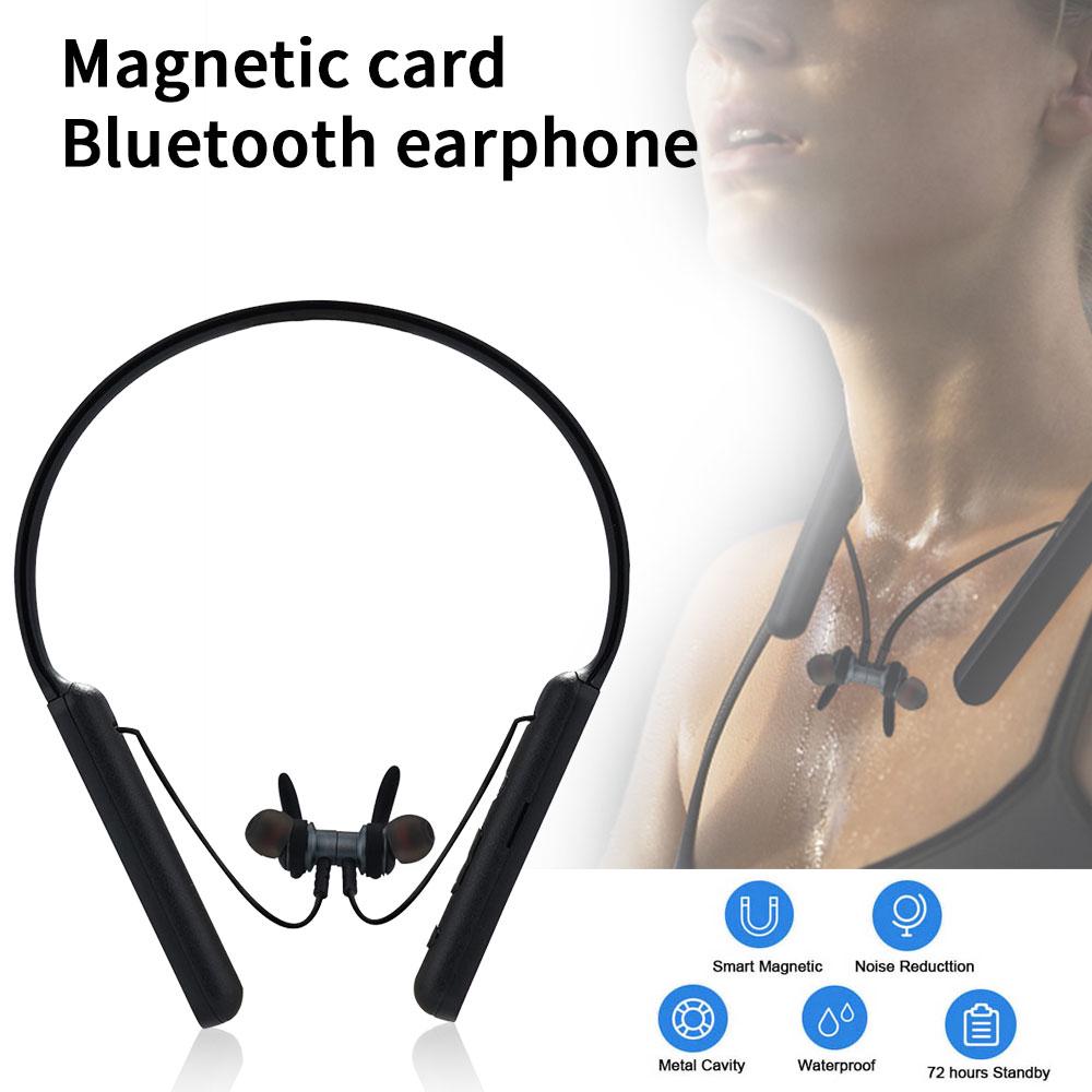 Wireless Bluetooth Magnetic Headset Stereo Magnetic Neckband Earp uygun ...