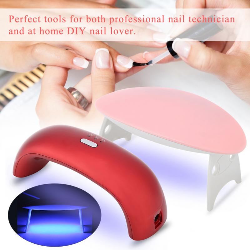 Buy Mini Nail Art Kit Professional UV LED Nail Lamp+Nail Gel+Nail File ...