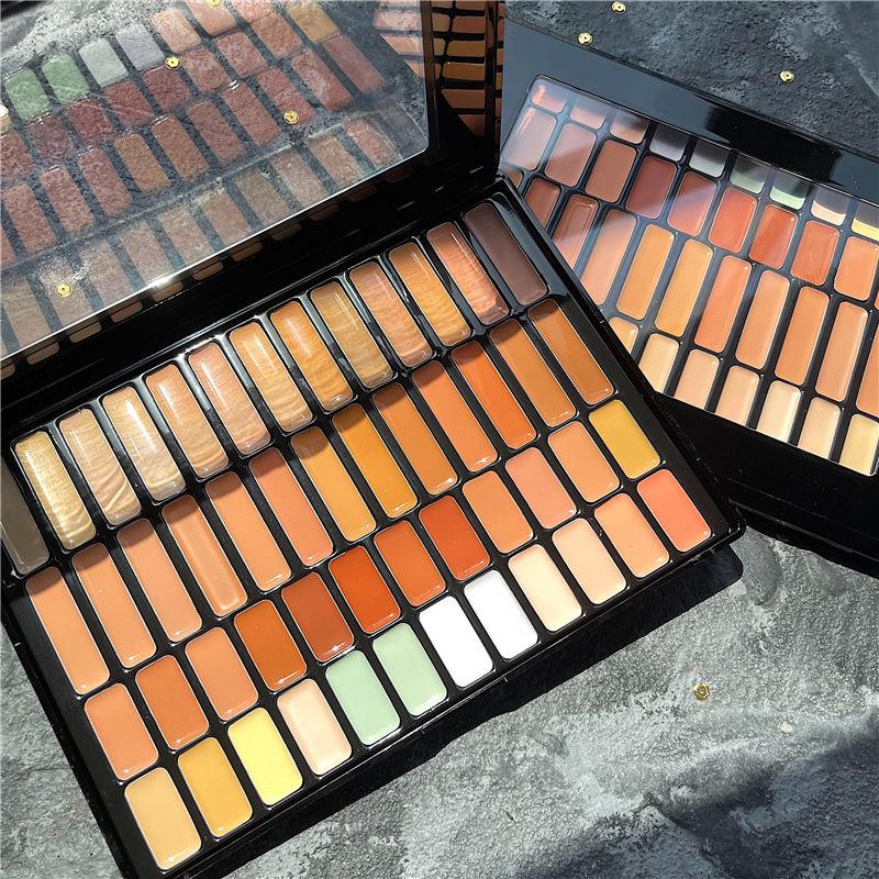 Cheap 50 Colors Concealer Palette Makeup Covers Spots Acne Marks Dark ...