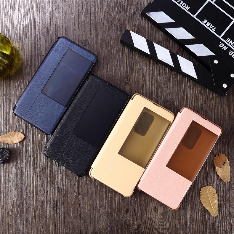Buy Leather Cases Luxury Ultra Thin Phone Back Cover For Huawei Mate 20 ...