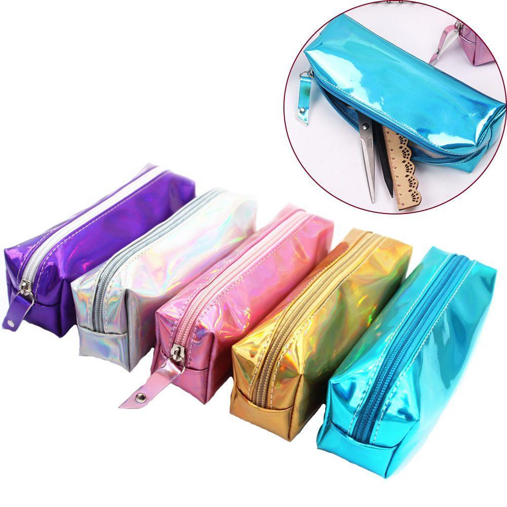 Buy New Durable School Supplies Zip Makeup Box Pencil Case Cosmetic ...