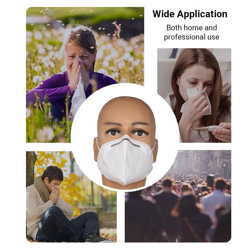 Buy 20 PCS Disposable KN95 Mask Soft Breathable Protective Mask Safety ...