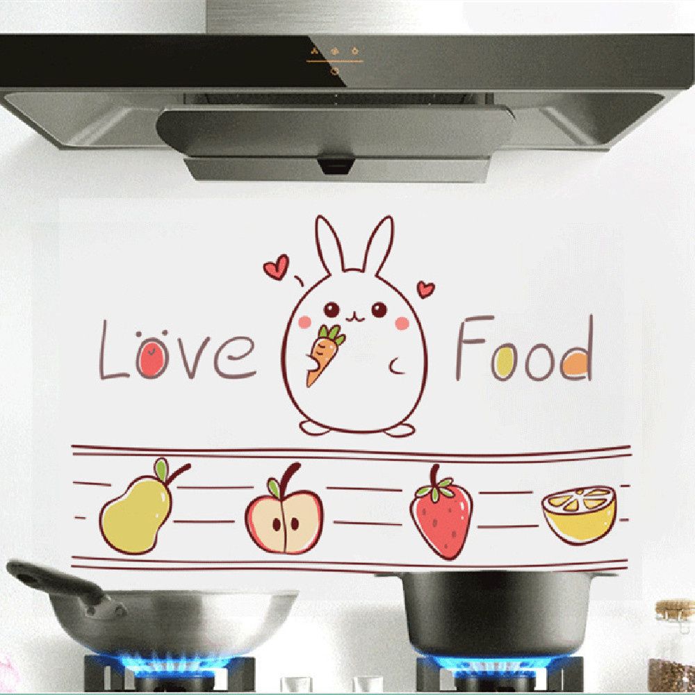 Buy Temperature Resistant Flame Retardant Kitchen Wall Sticker ...