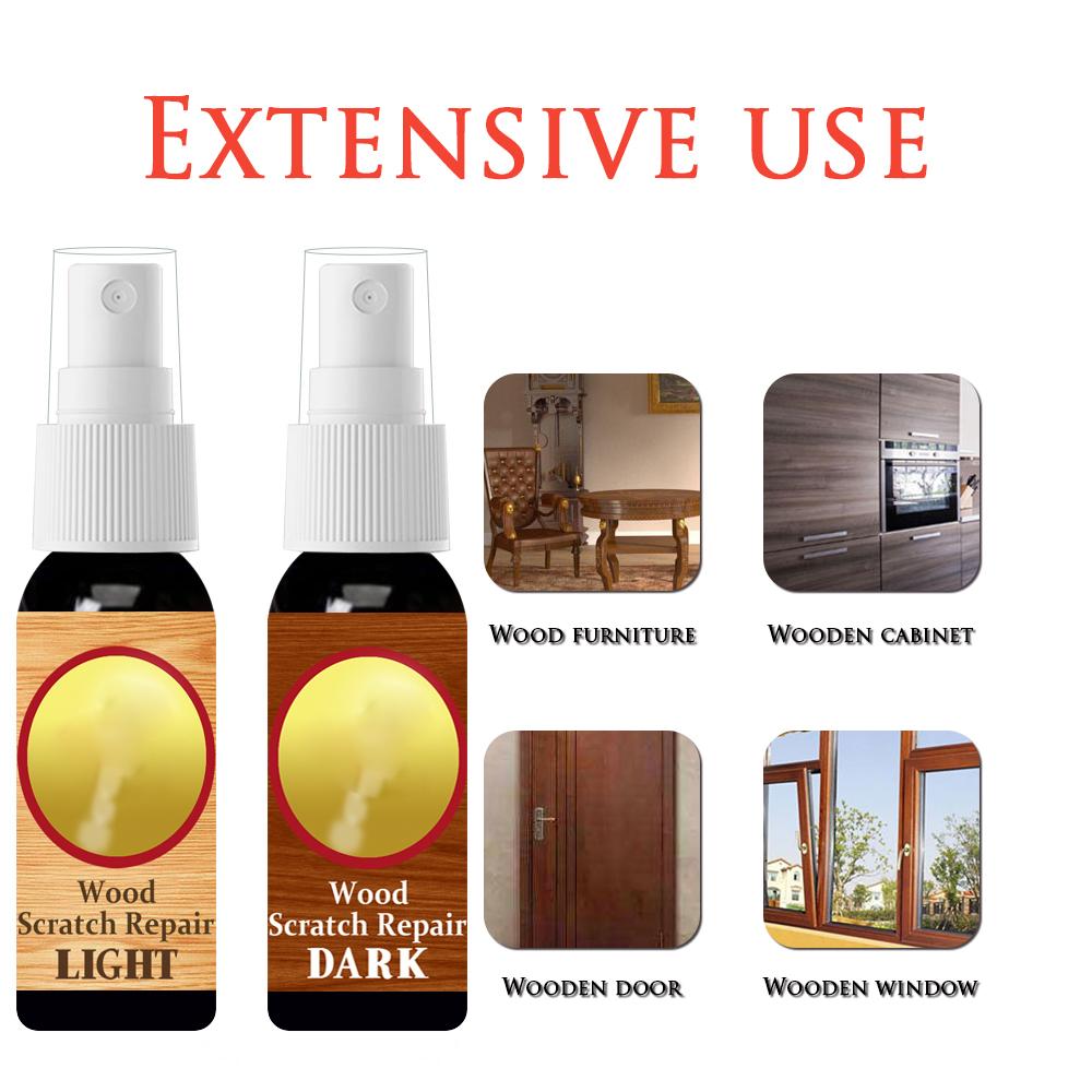 Buy 2Pcs Wood Scratch Repair Spray Wooden Furniture Remover at ...