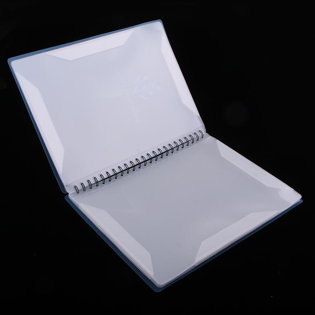 Buy Music Score Holder A4 Sheet Folder File 20 Pockets 40 White at ...