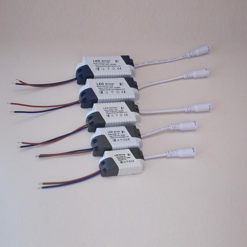 Buy AC90~265V 3~24W LED Driver Power Supply Adapter Transformer for LED ...