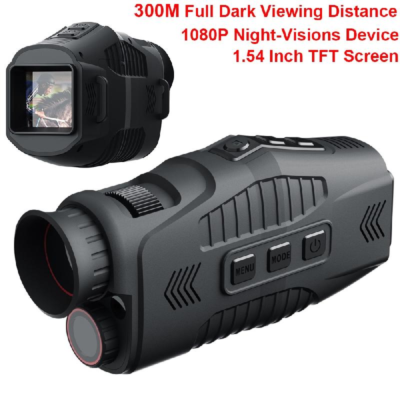 Buy 1080p 300m Monocular Infrared Night Visions Telescope Day Night ...
