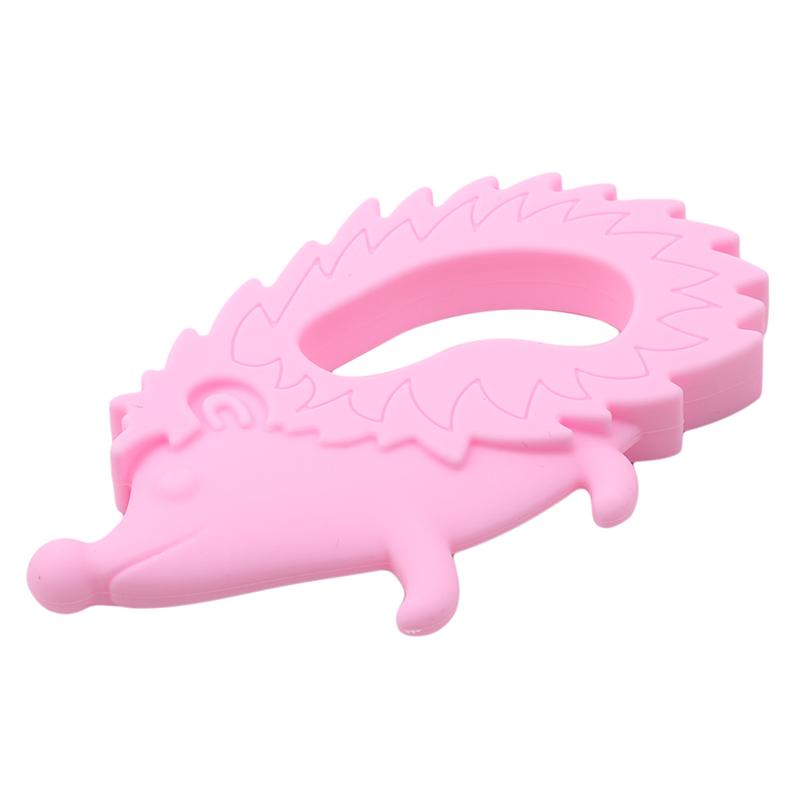 Buy Baby Teether Lovely Hedgehog Teether Shower Gift DIY Necklace ...