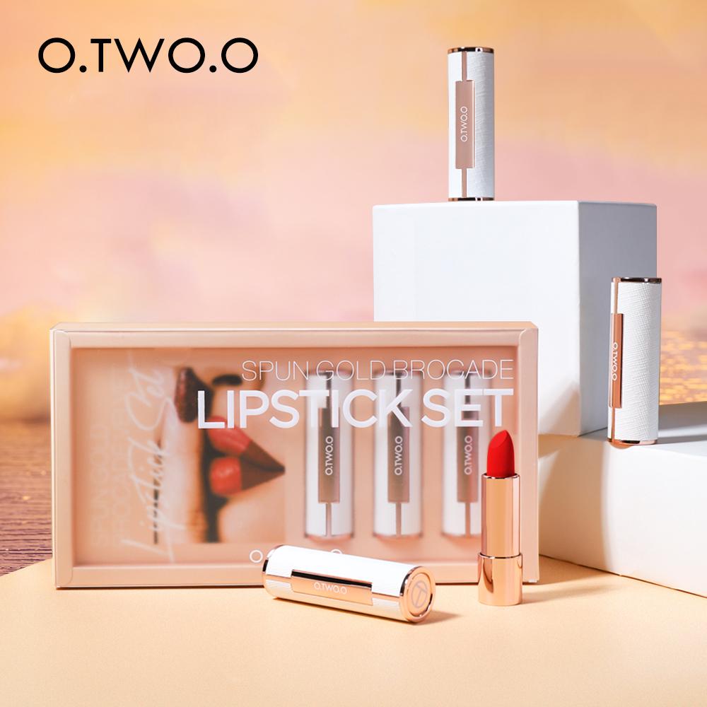 O.TWO.O Lipstick Set Matte Lipstick Makeup Kit Long Lasting Waterproof ...