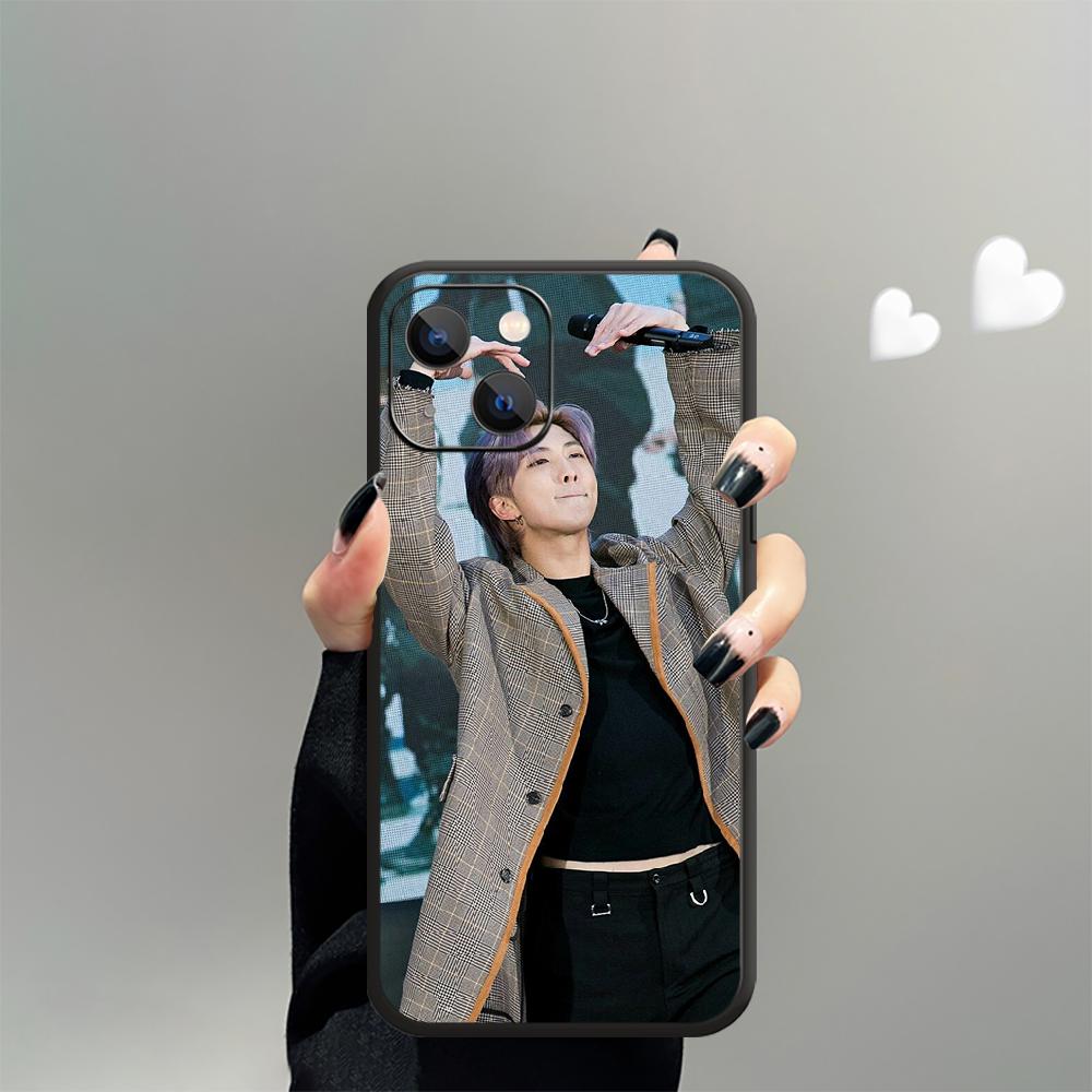 Buy RM BTS-BangTan Kpop Phone Case Cover For IPhone Xiaomi Redmi ...