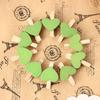 Heart Wooden Peg 10Pcs Mini Clips Photo Craft Wedding Party Decor ...