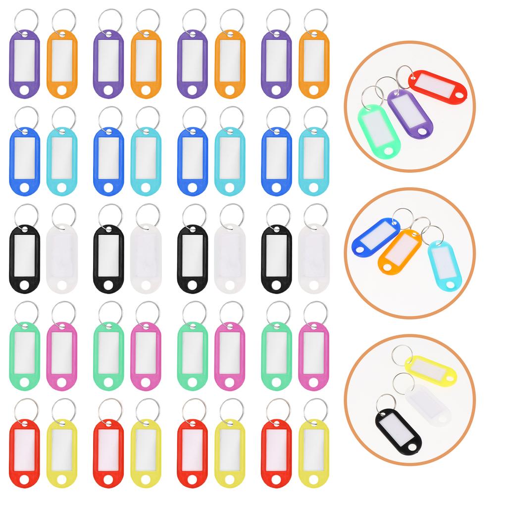 Buy LISHANGYIN11250pcs Key Chain Tags ID Labels Practical Portable ...