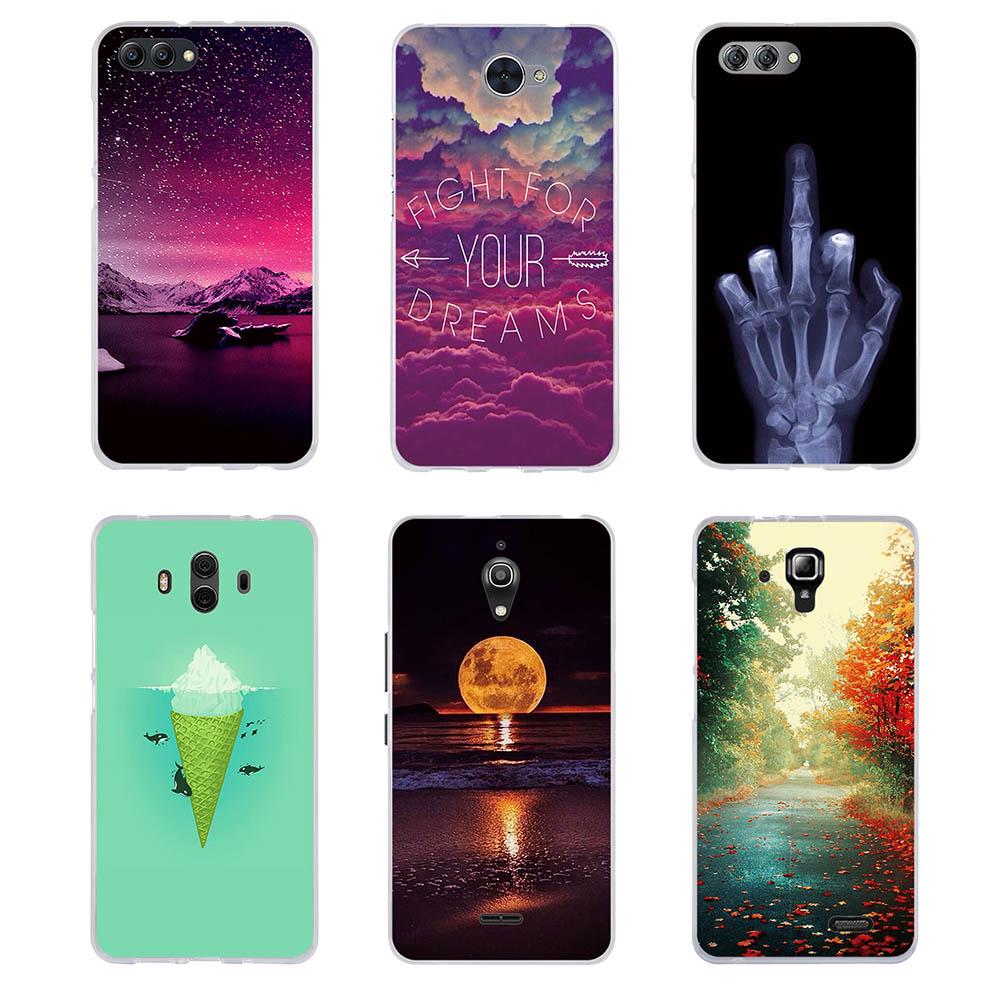 Buy Printed Pattern Womens Soft Silicone Slim Rubber TPU Gel Phone Case ...
