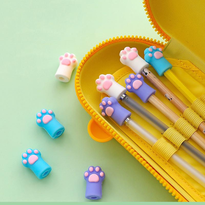 Buy 3pcs/bag Multifunctional Pencil Cover Creative Cute Cartoon Pencil ...