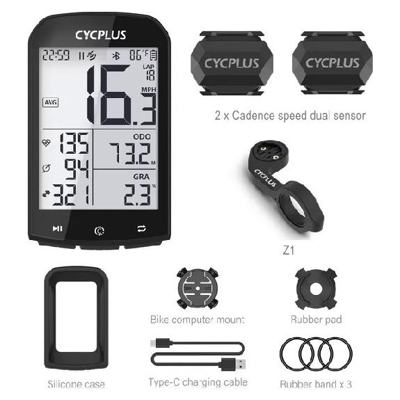 Cheap CYCPLUS M1 GPS Bicycle Computer Cycling Speedometer Bluetooth 5.0 ...