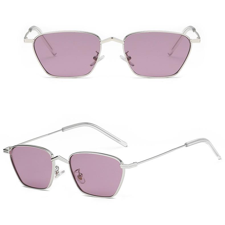 Buy Eye Accessories Frameless Trendy Sunglasses Small Box Eyeglasses UV ...