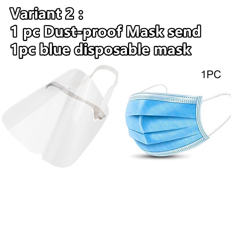 Dust-proof Anti-Pollution Anti-fog Send Blue Mask Fume-proof Safety ...