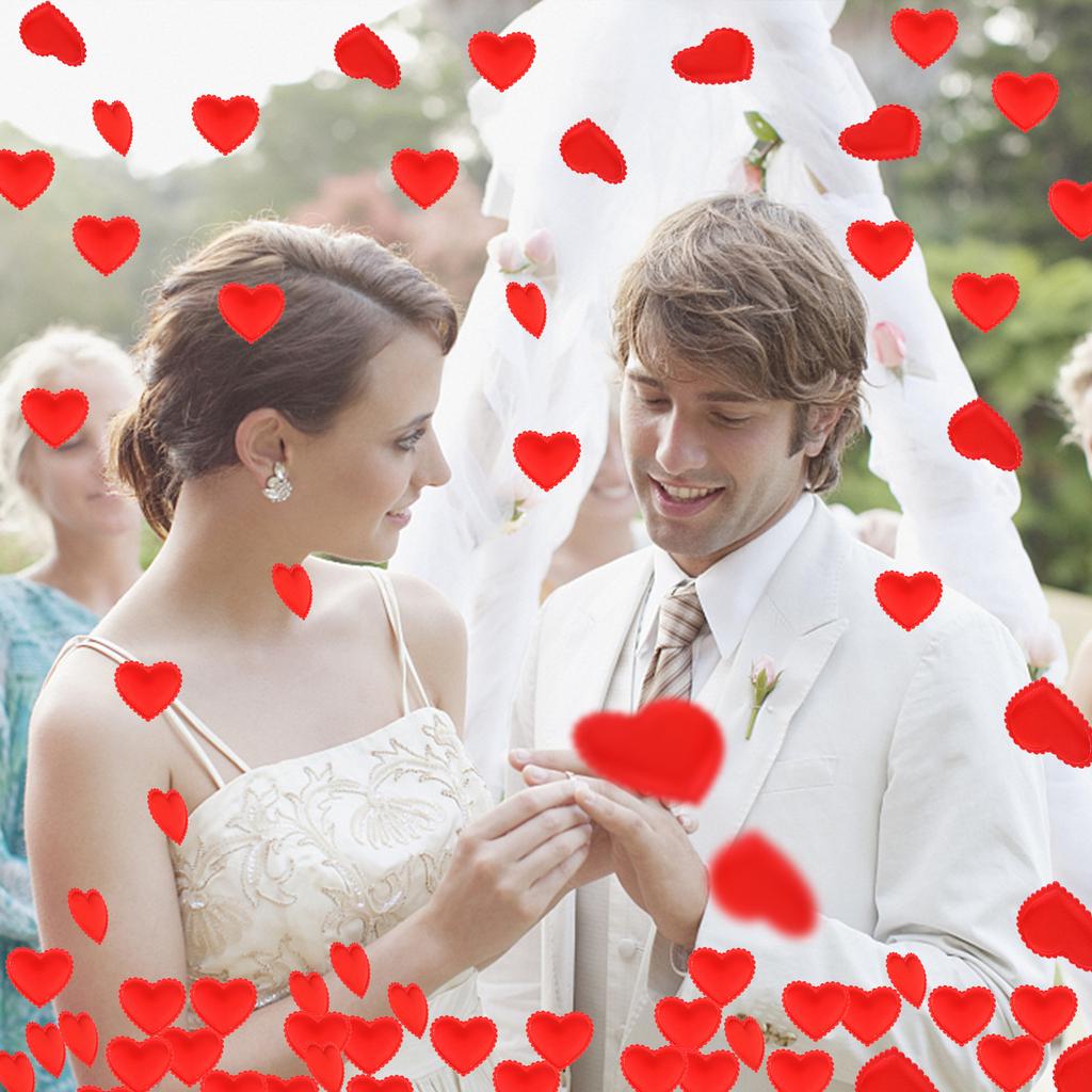Buy 500 Pcs Red Heart Confetti Decoration Heart Shape Petals Wedding ...