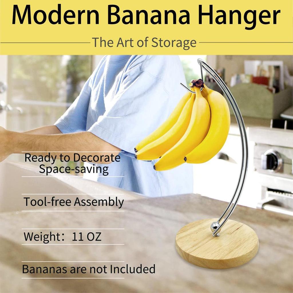 Buy Banana Hanger, Durable Banana Tree Stand for Fresh Food Storage ...