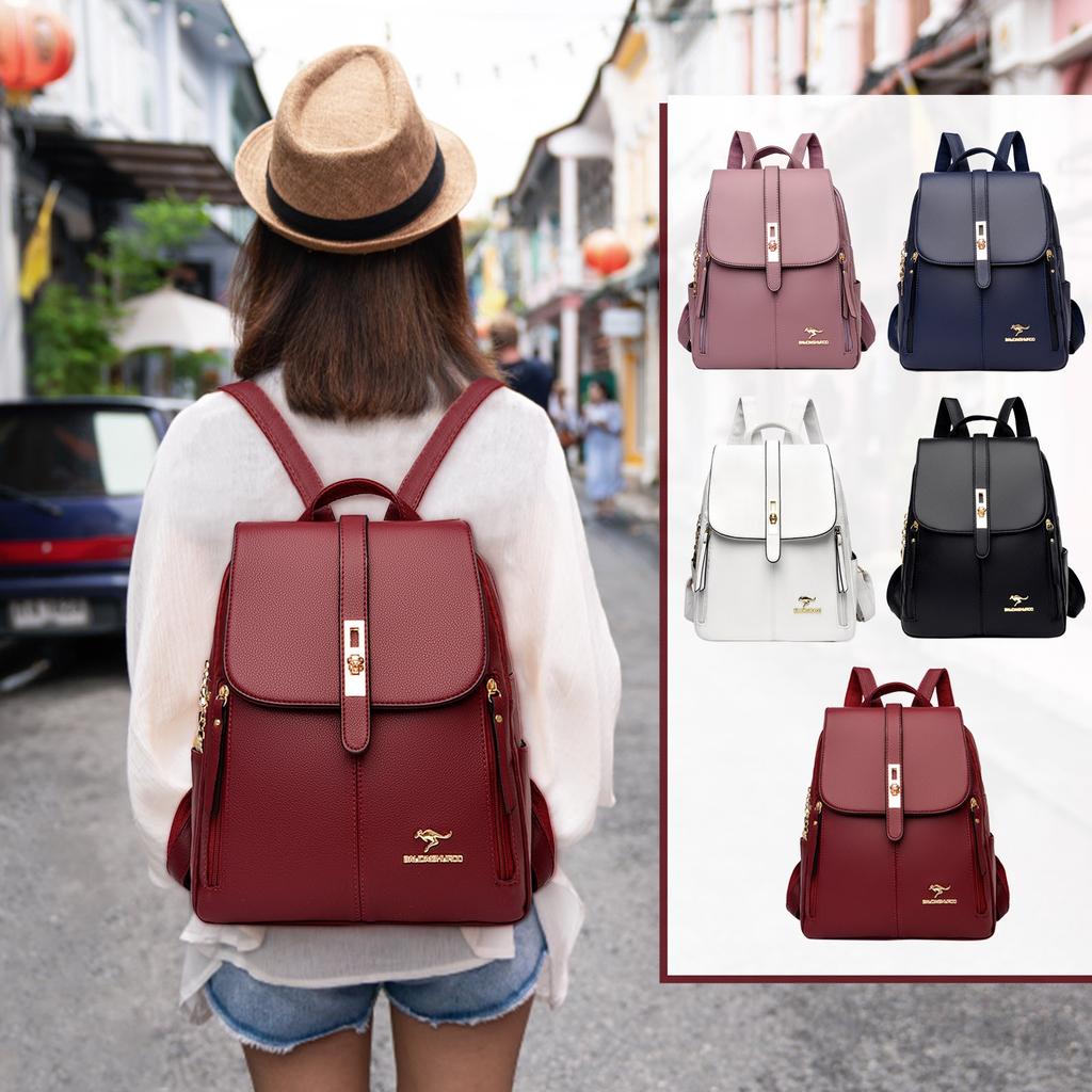 Buy Backpack Fashion Ladies Backpack Commuting Versatile Large Capacity ...
