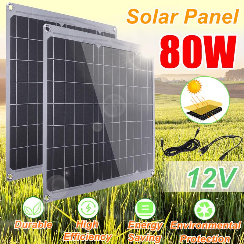 Solar Panel 30W 12V Light weight Glass Temper Solar Panel Mono ...